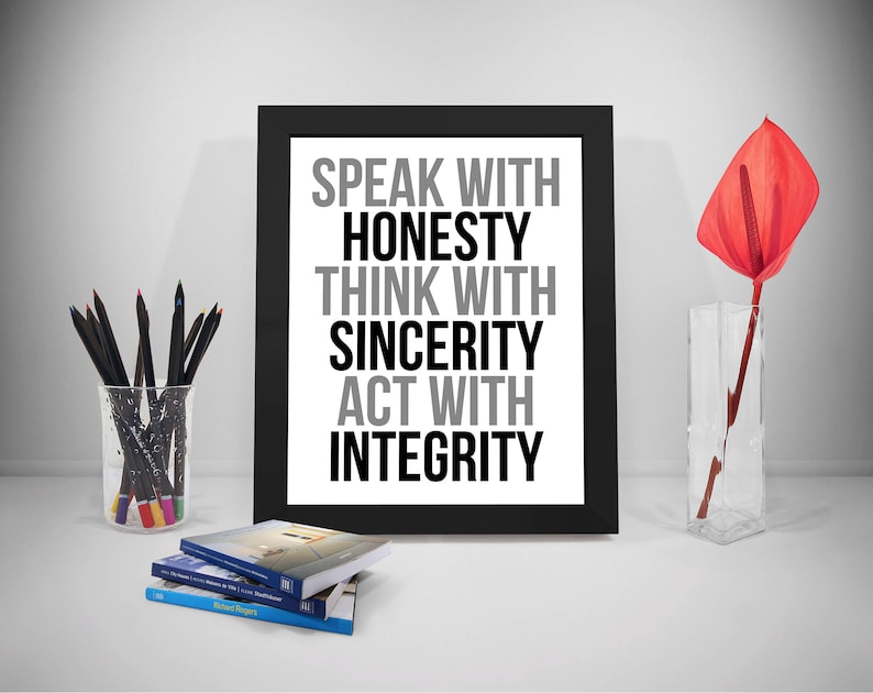 Speak With Honesty, Honesty Printable Quotes, Sincerity Quotes ...