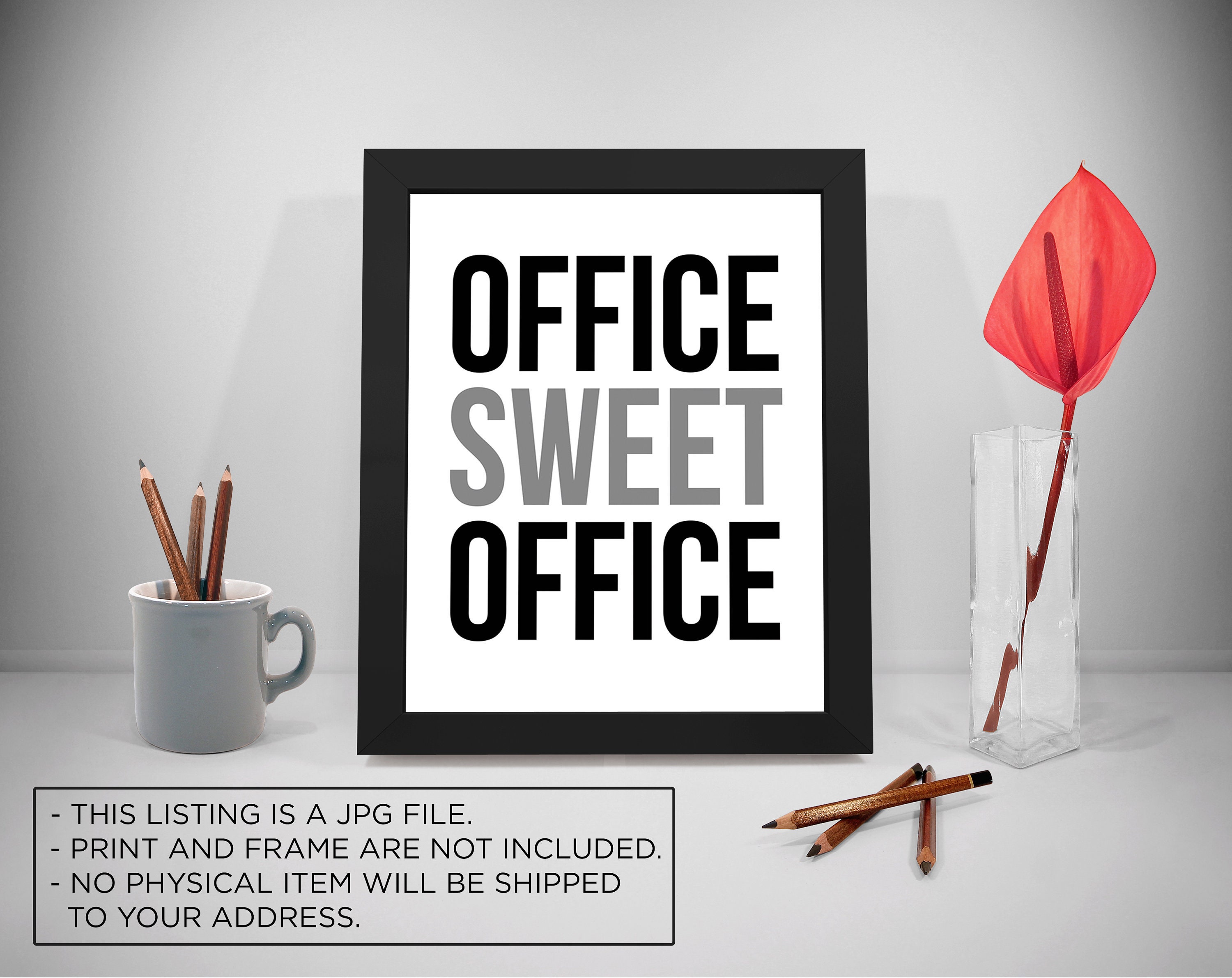 Office Sweet Office, Office Quote - Etsy