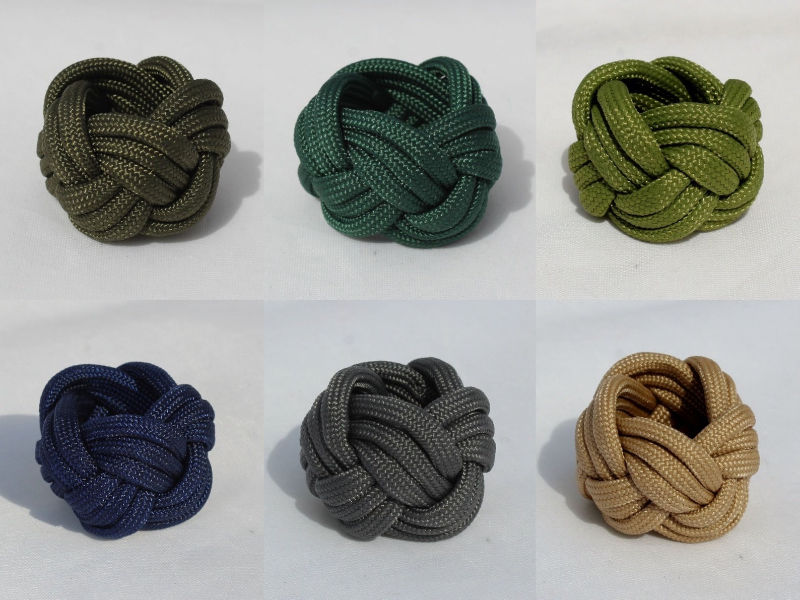 Cub Boy Venture Scout Neckercheif Slide Woggle Paracord Turk Head Knot ...