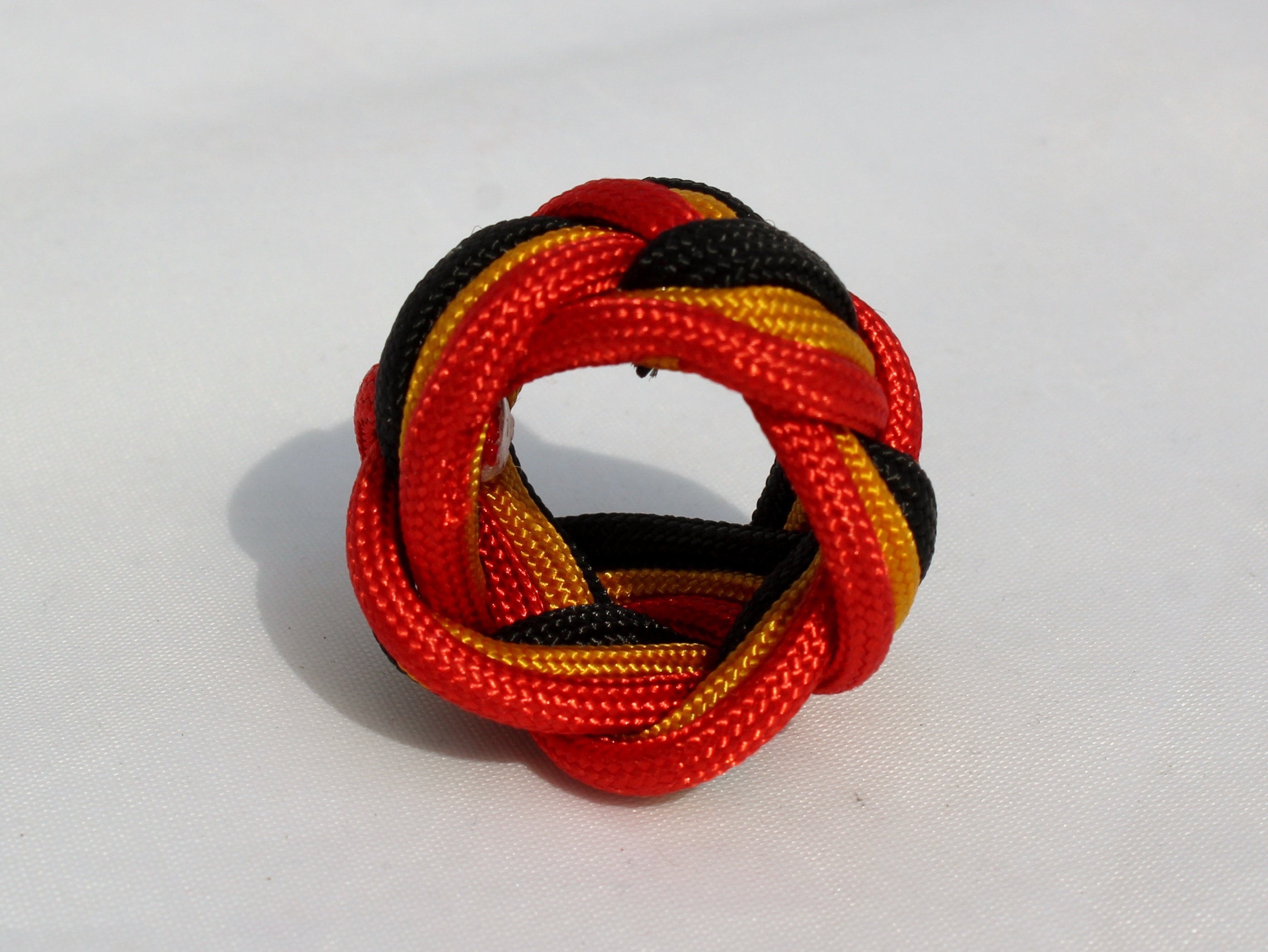 Handmade Scout Neckerchief Slide Woggle Paracord Turks Head Knot Red - Etsy