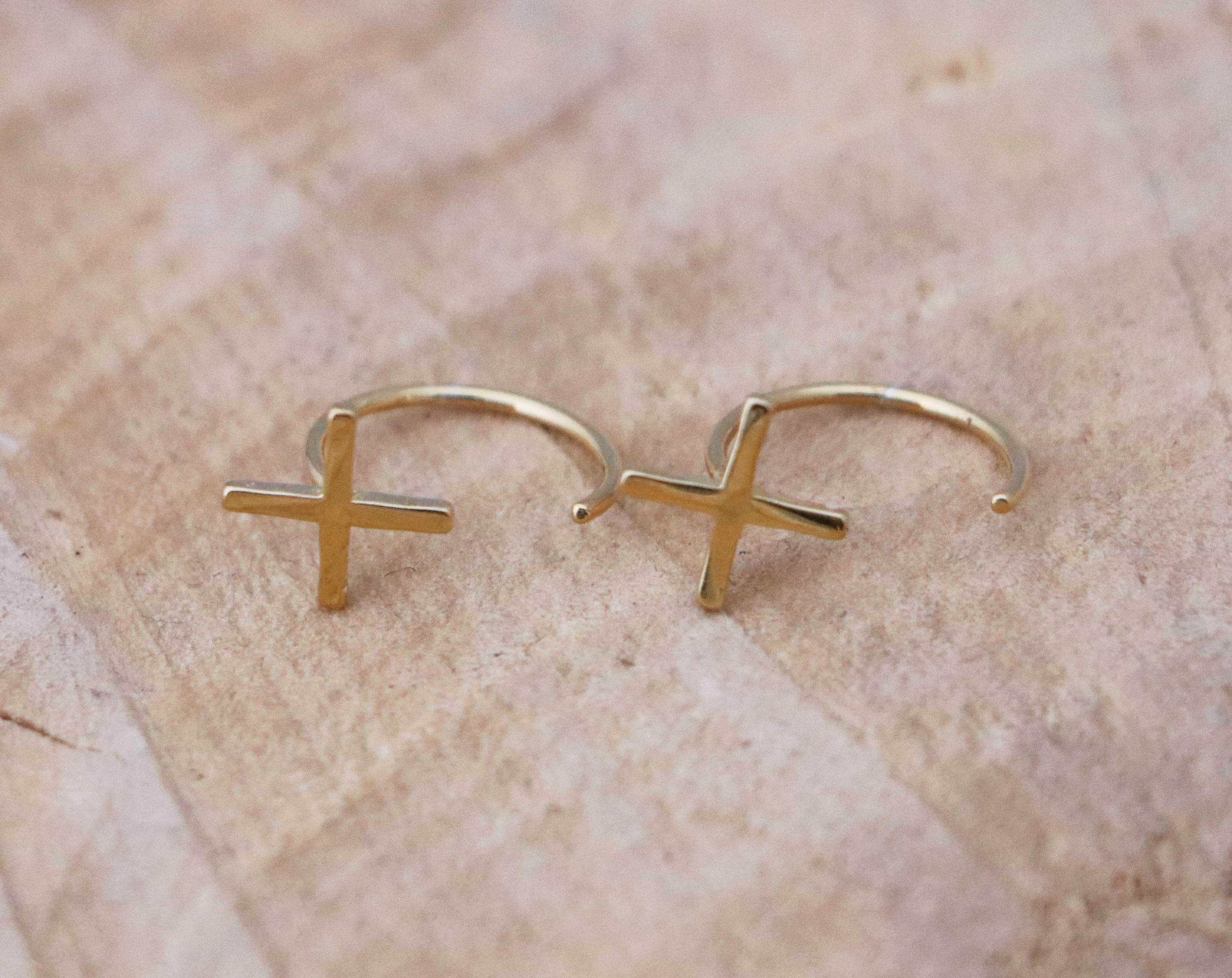 Sterling Silver Hug Hoops Tiny Minimalist Hug Earrings - Etsy