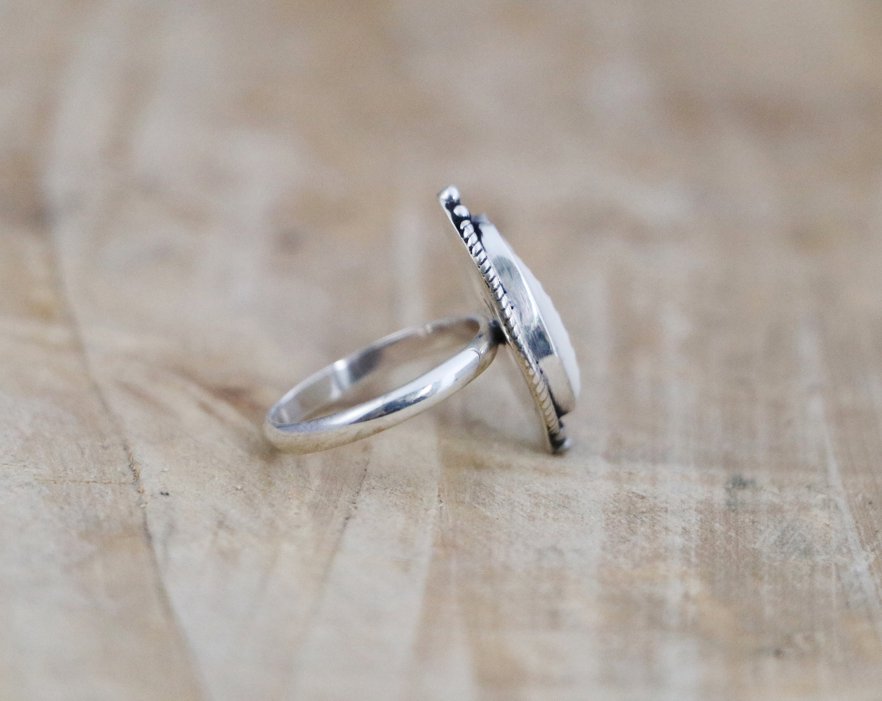 Cowrie Ring Sterling Silver Shell Ring Natural Shell Ring | Etsy