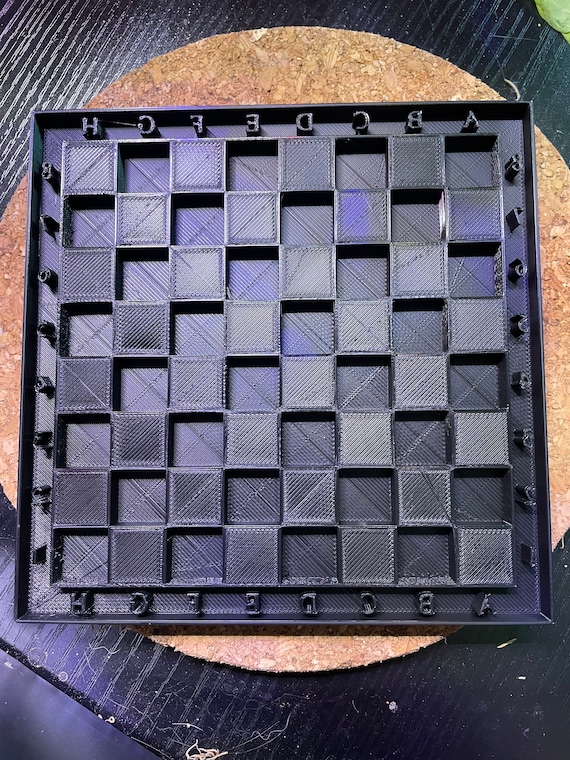 Checker/chess Board Square Grid Block Stamp | Etsy