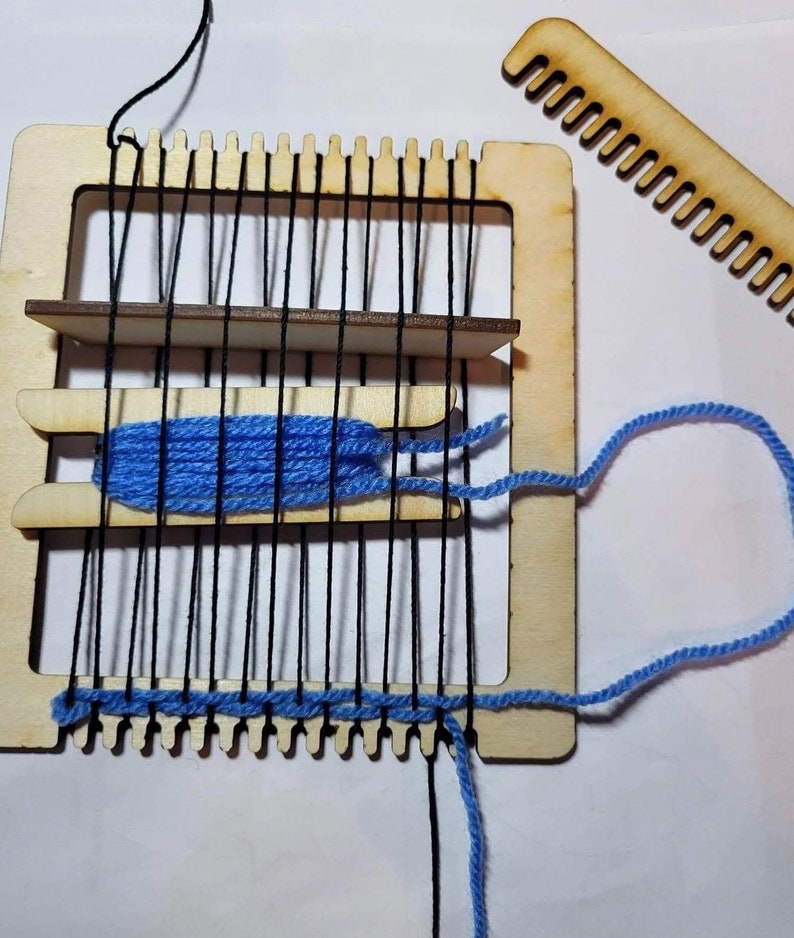 Mini Loom Weaving Kit - Etsy