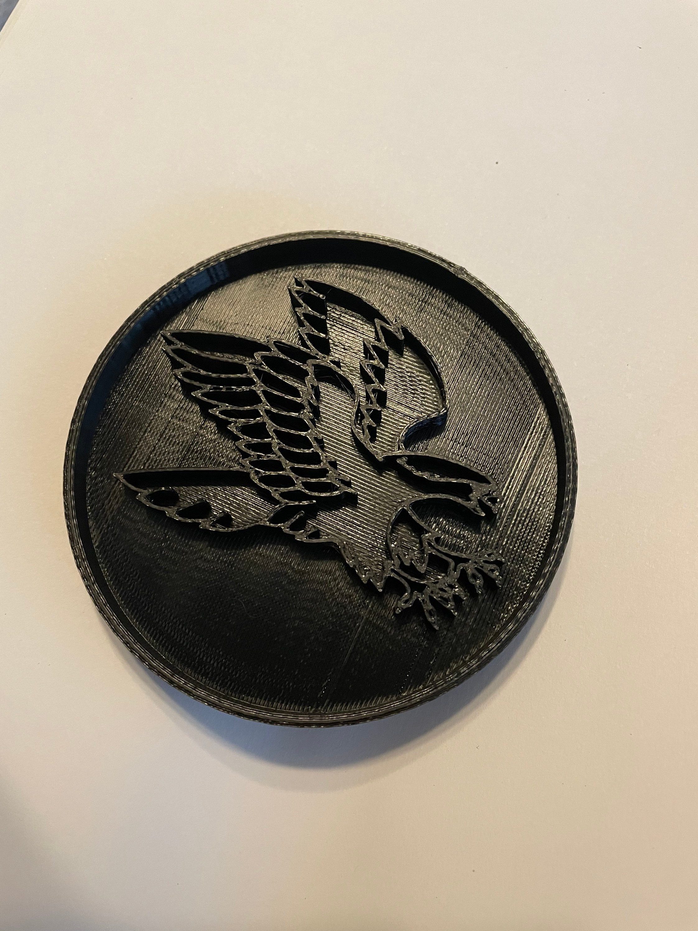 Kingdom of Calontir Falcon 3D Printed Block Stamp - Etsy