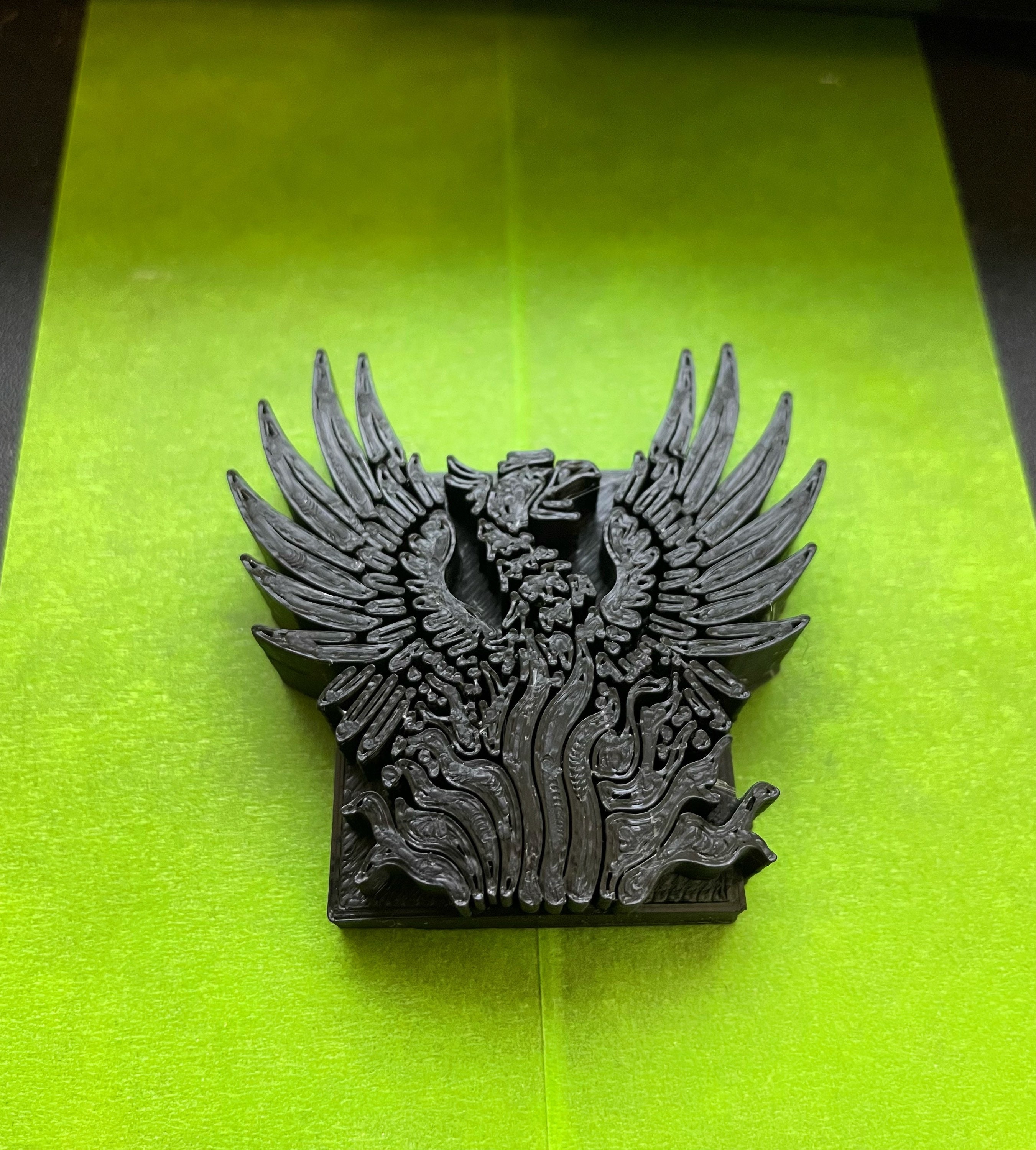 Pheonix - 3D Printed Block Stamp - Etsy
