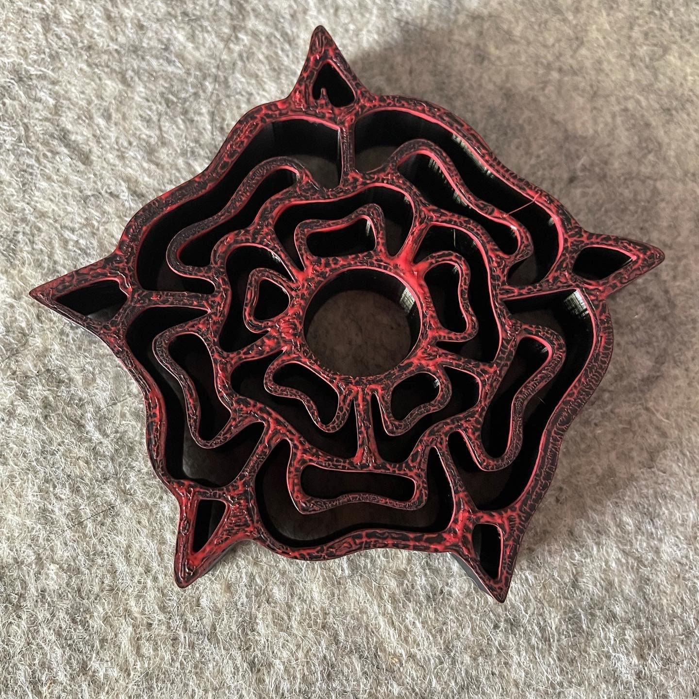 Rose Outline 3D Printed Block Stamp - Etsy