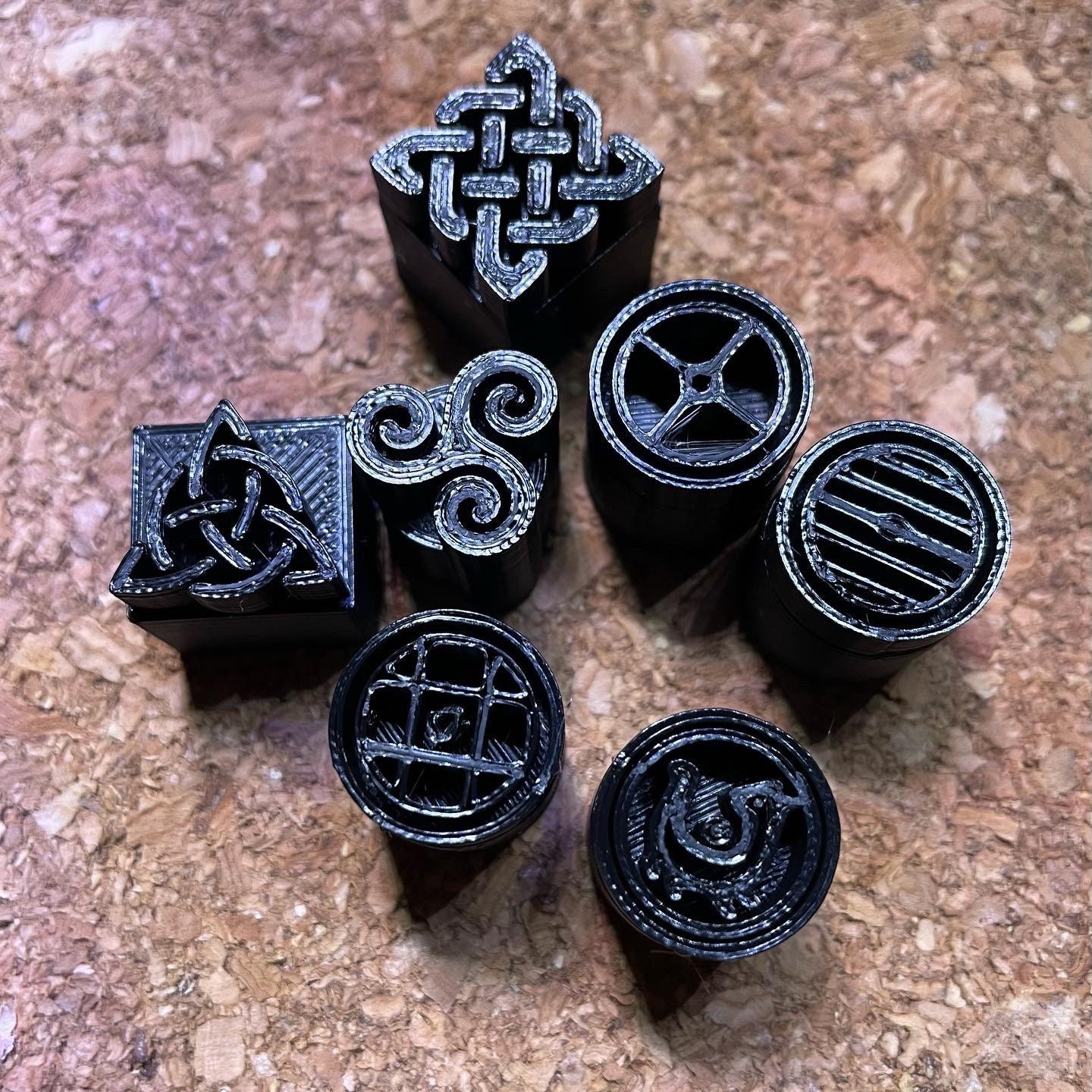 7x7 Square Game Board Grid Block Stamp - Etsy