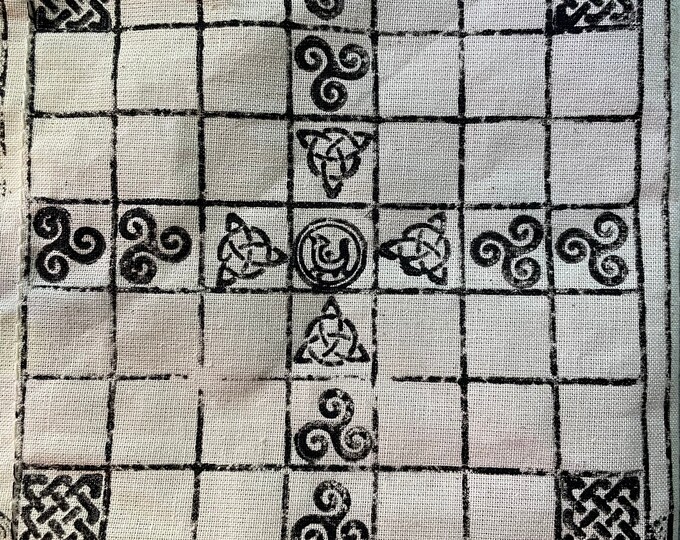 7x7 Square Game Board Grid Block Stamp - Etsy