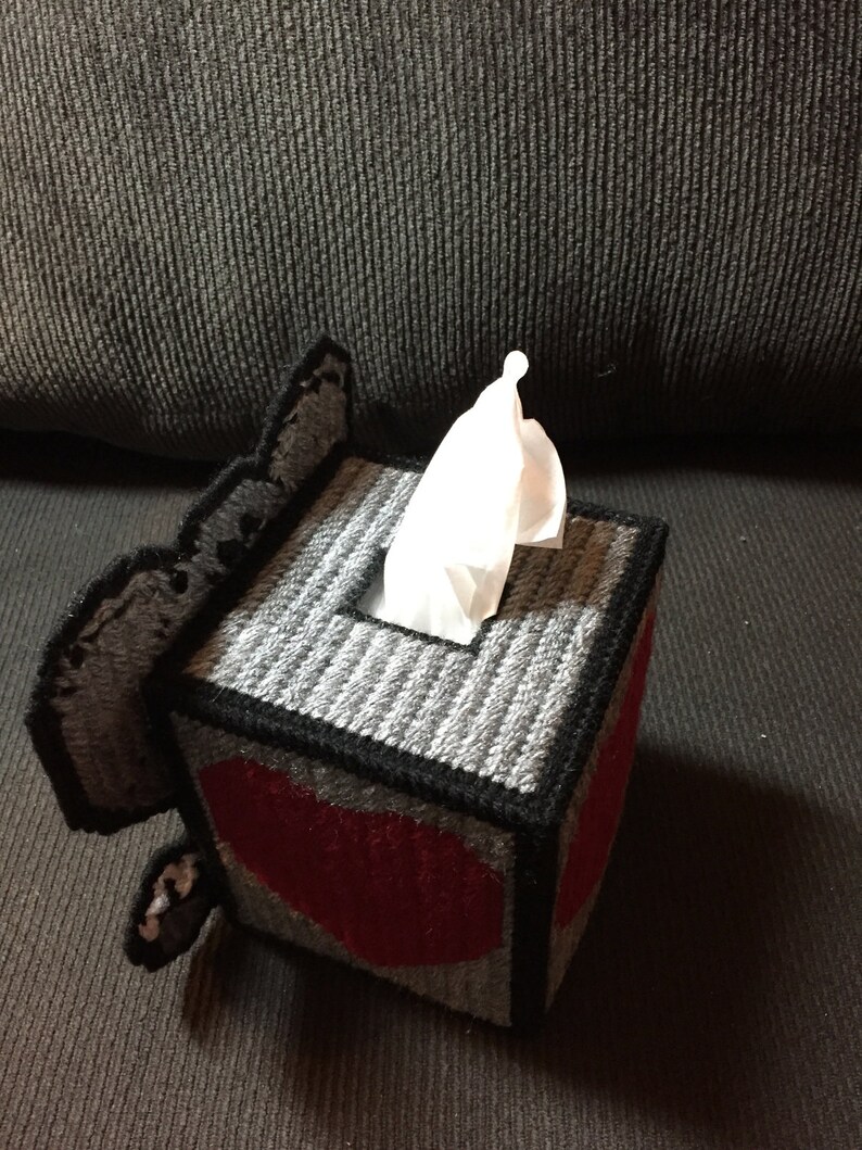 Elephant Plastic Canvas Tissue Box Cover Tissue Topper TBC - Etsy