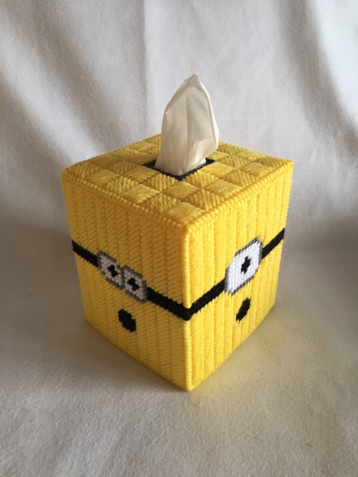 Minions Plastic Canvas Tissue Box Cover Tissue Topper TBC - Etsy