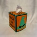 Southwestern - Plastic Canvas Tissue Box Cover - Desert - Cactus ...