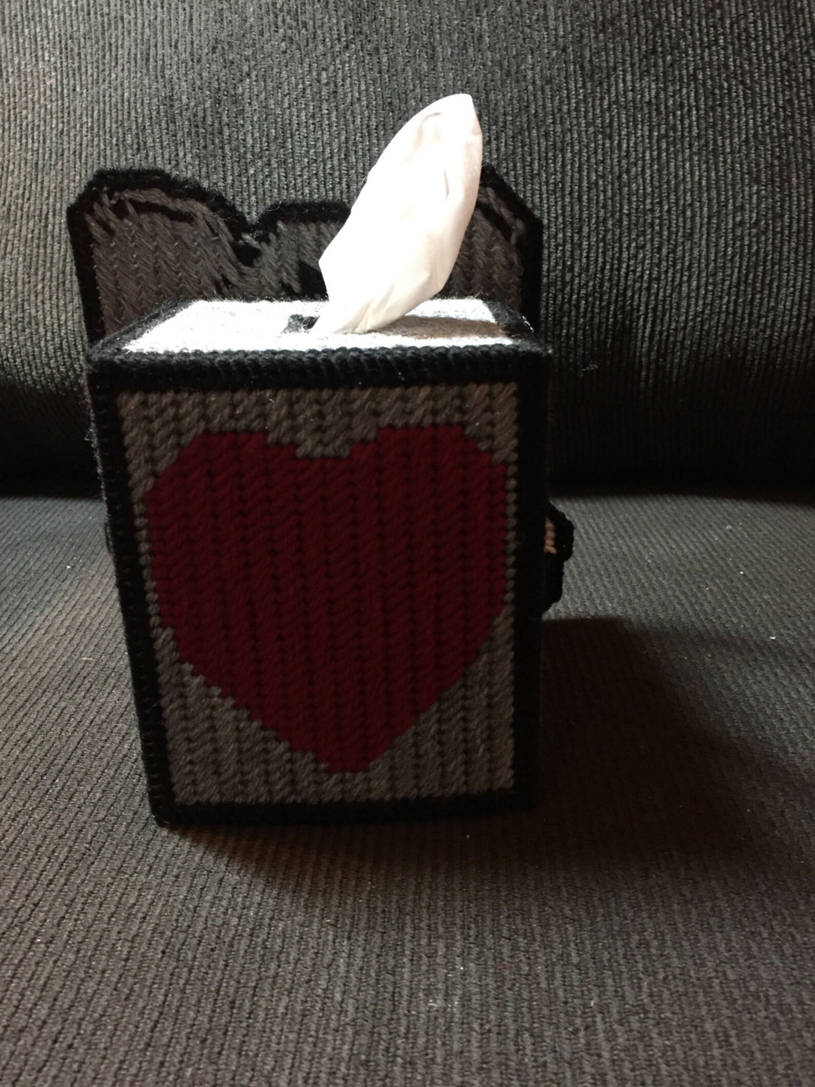 Elephant Plastic Canvas Tissue Box Cover Tissue Topper TBC - Etsy