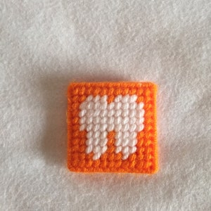 Mini Tooth Pillows-tooth Fairy - Handmade Plastic Canvas - Tooth Pillow ...