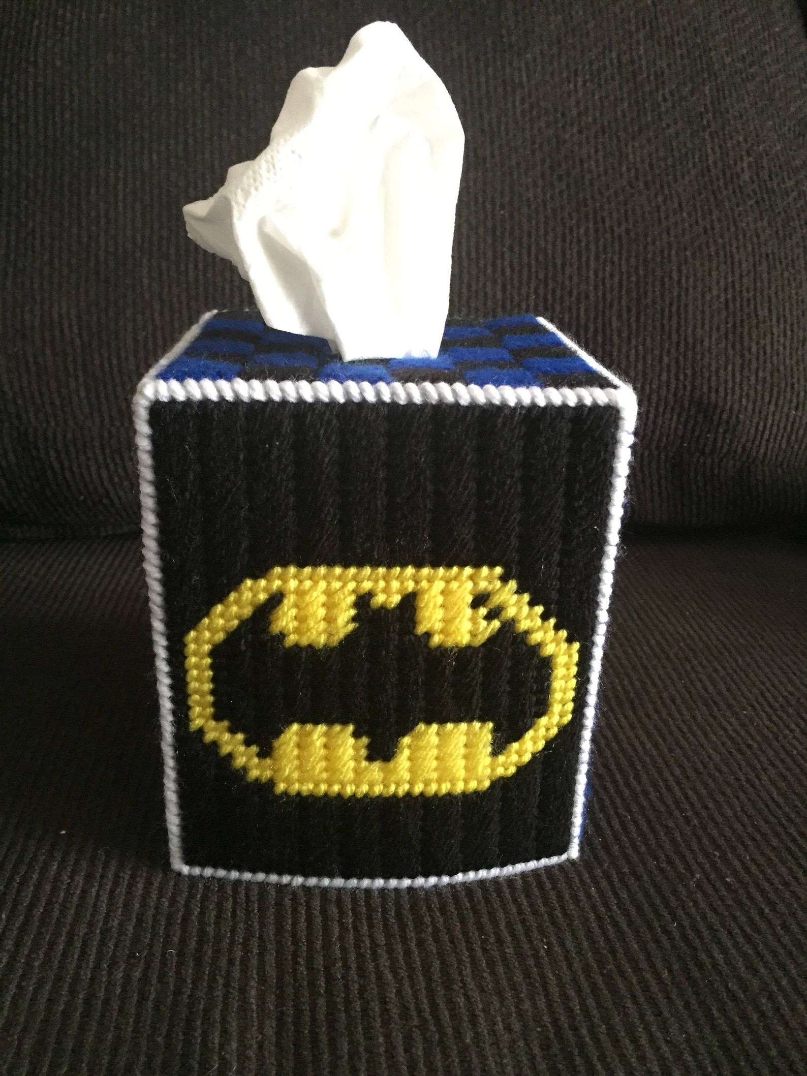 Superheroes Plastic Canvas Tissue Box Cover Tissue Topper - Etsy