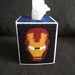 Superheroes Plastic Canvas Tissue Box Cover Tissue Topper TBC - Etsy