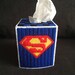 Superheroes Plastic Canvas Tissue Box Cover Tissue Topper TBC - Etsy