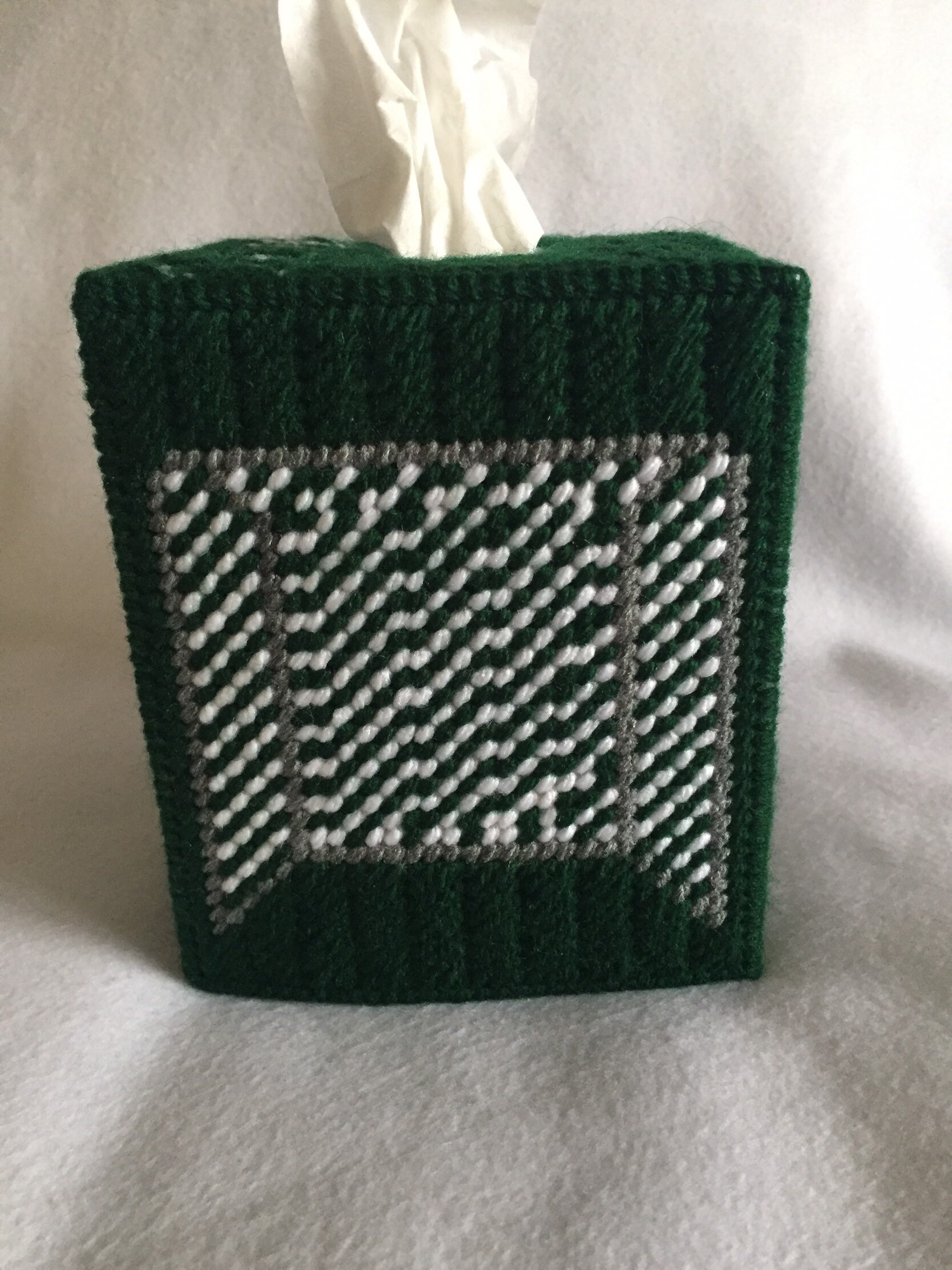 Soccer Sports Plastic Canvas Tissue Box Cover Tissue - Etsy