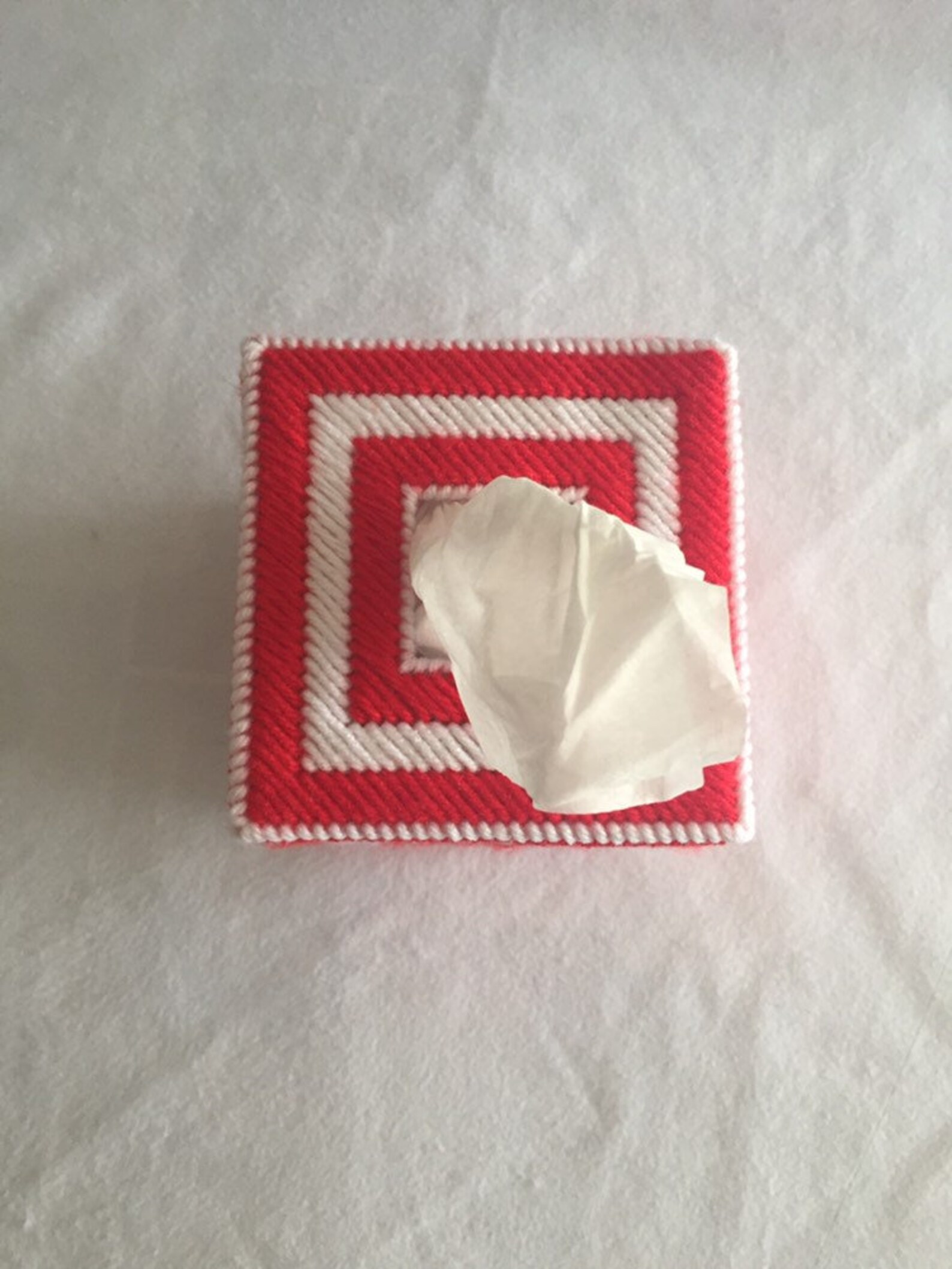 Coke Coca-cola Plastic Canvas Tissue Box Cover Tissue - Etsy