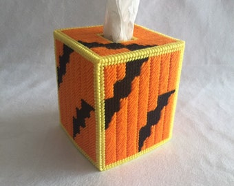 Halloween Tissue Box Cover - Etsy