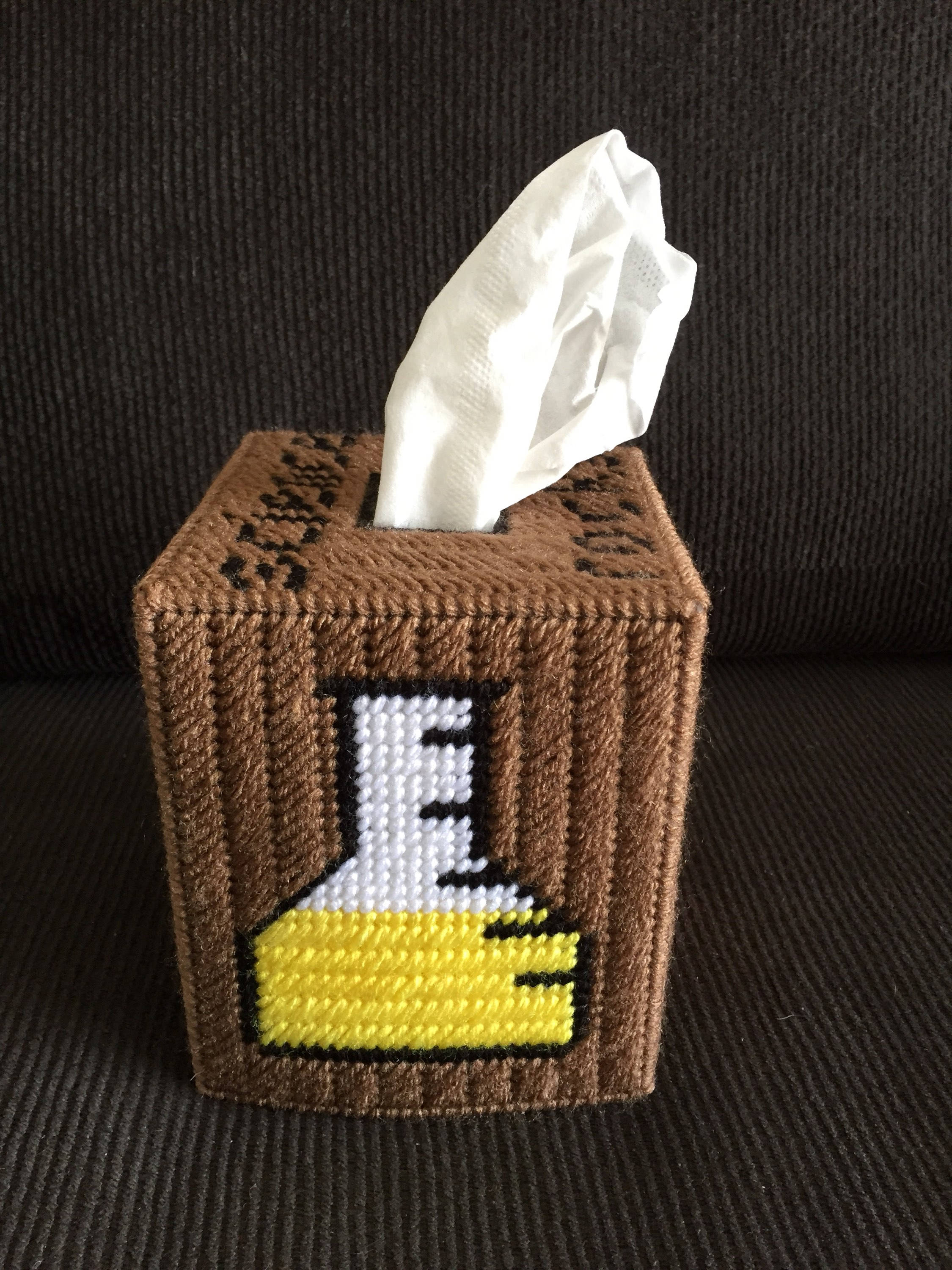 Science Rocks Plastic Canvas Tissue Box Cover Tissue Topper - Etsy