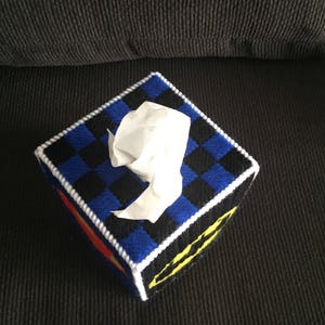 Superheroes Plastic Canvas Tissue Box Cover Tissue Topper TBC - Etsy