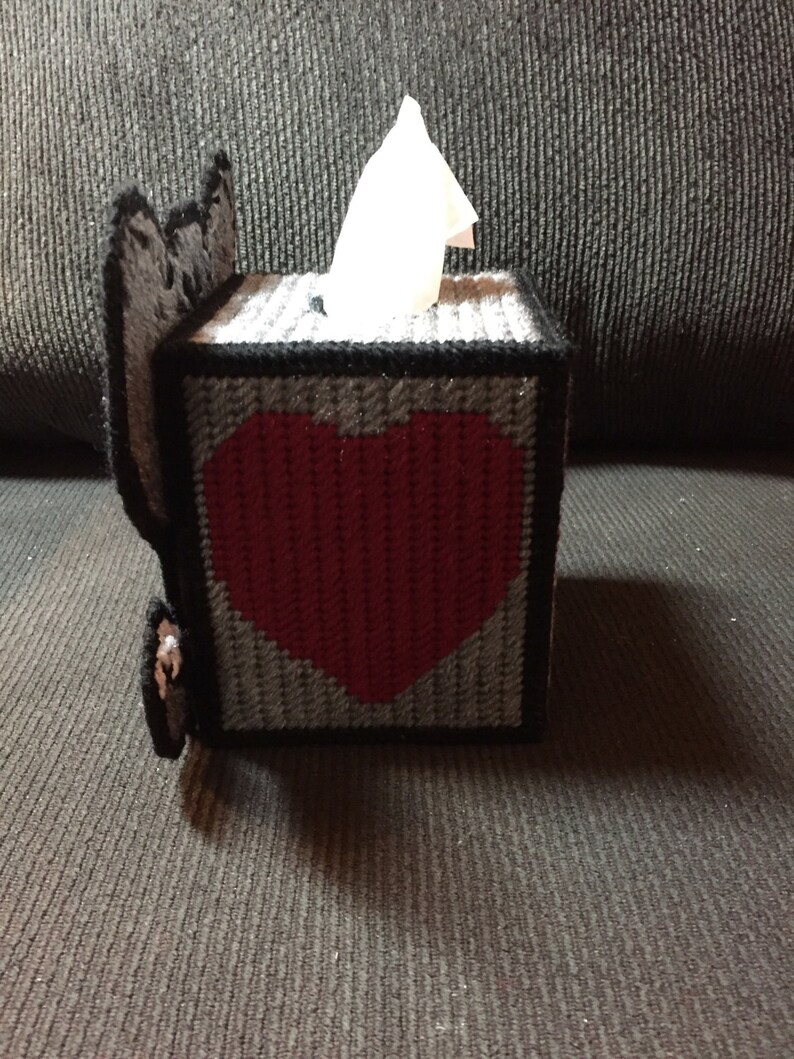 Elephant Plastic Canvas Tissue Box Cover Tissue Topper TBC - Etsy