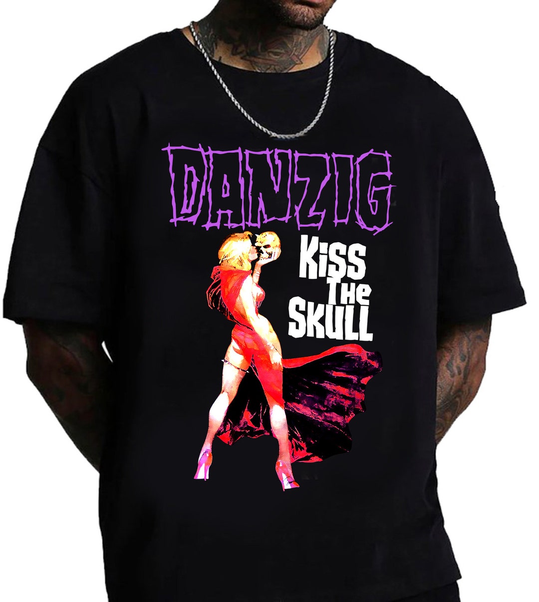 Danzig Kiss the Skull Png Danzig Png Danzig Vintage Png - Etsy