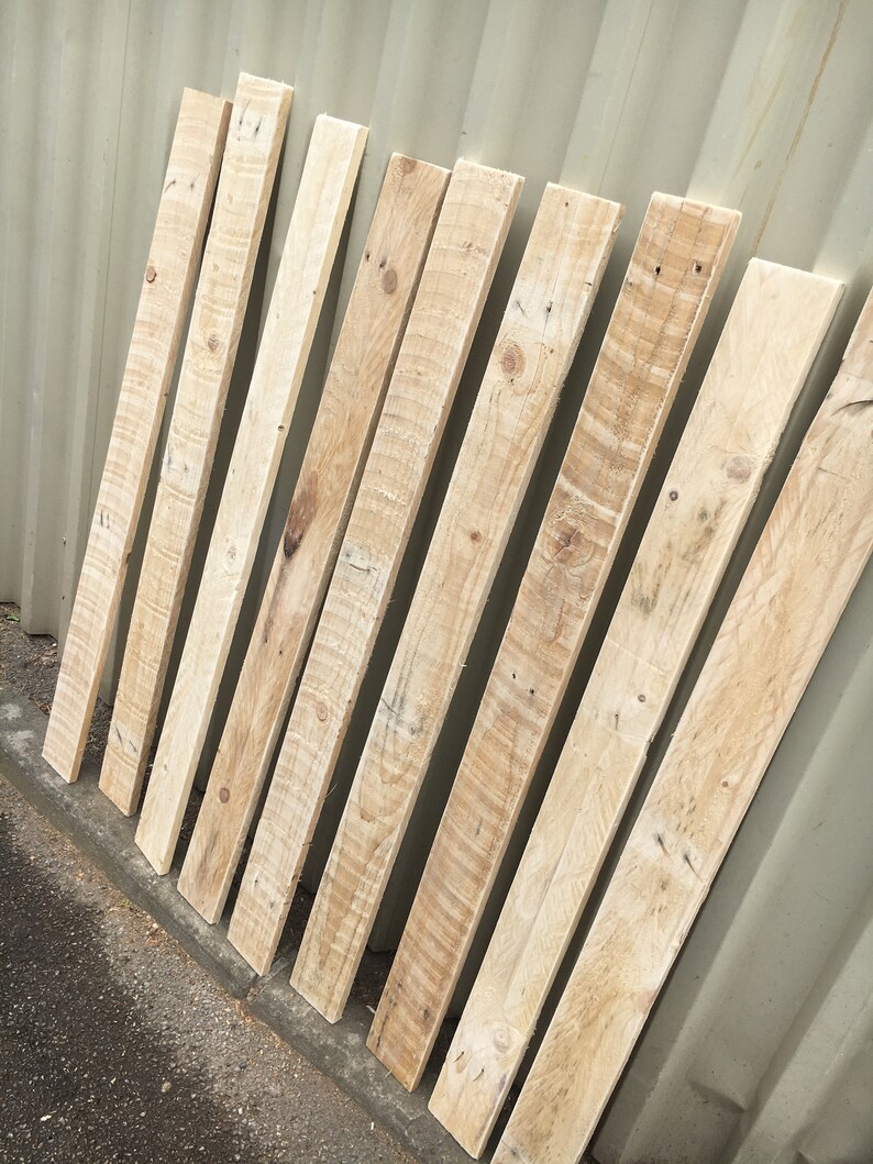 Sanded Pallet Wood Wall Cladding Wood Wall Cladding 1sq M | Etsy