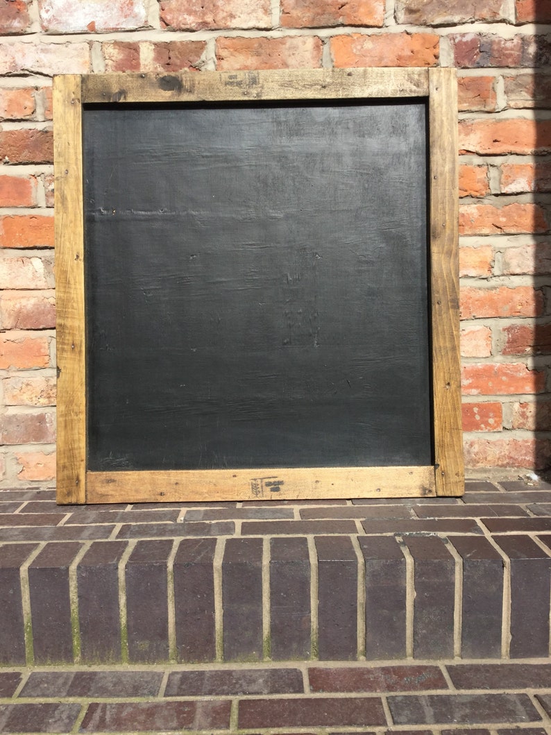 Rectangle Rustic Vintage Chalkboard 40cm X 80cm - Etsy UK