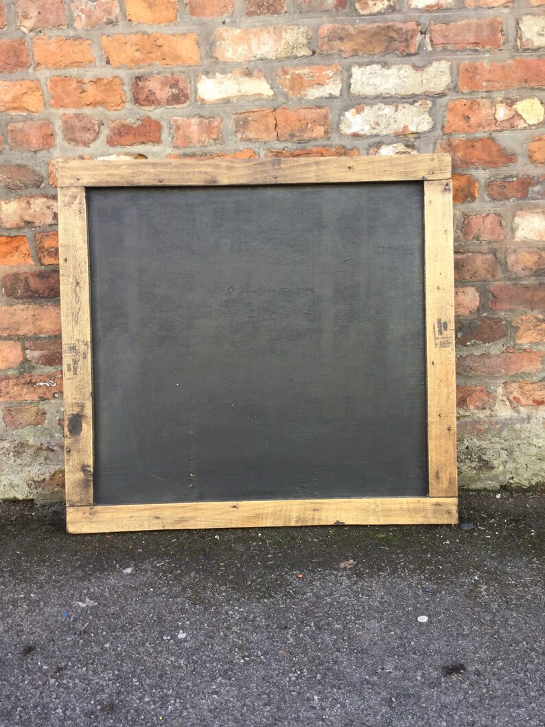 Rectangle Rustic Vintage Chalkboard 40cm X 80cm - Etsy UK