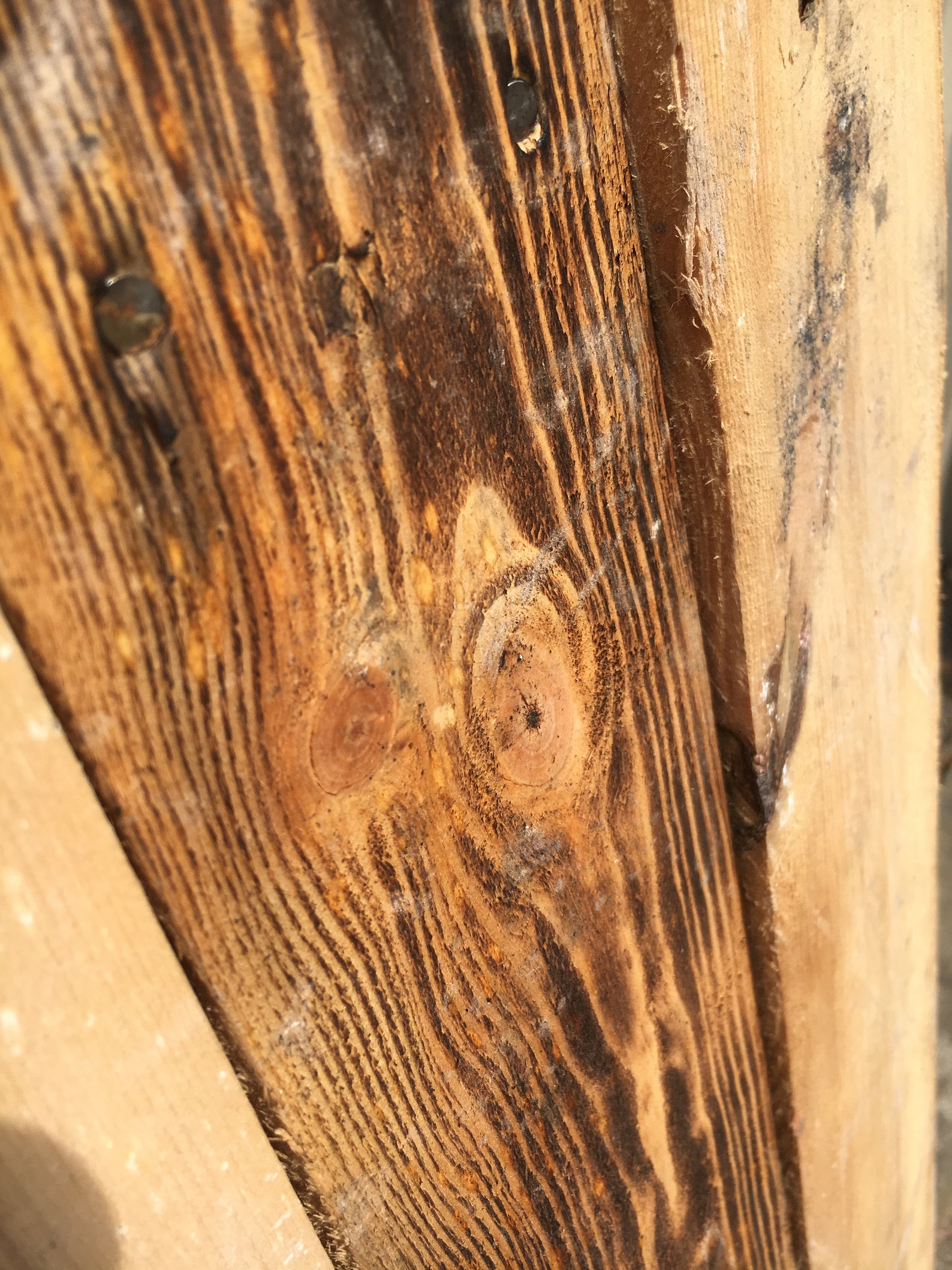 Scorched Pallet Wood Wall Cladding Rustic Wood Wall Cladding | Etsy