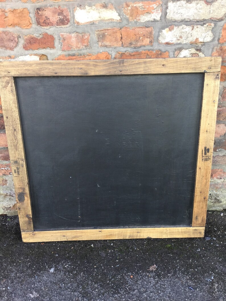 Rectangle Rustic Vintage Chalkboard 40cm X 80cm - Etsy UK