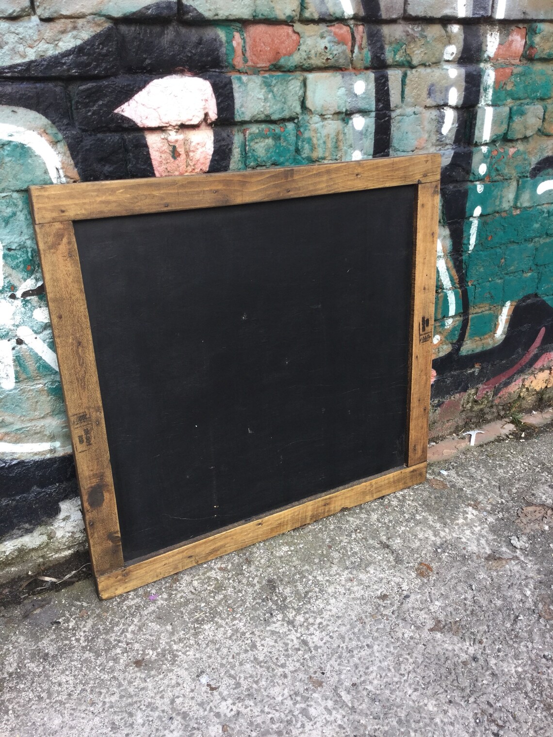 Rectangle Rustic Vintage Chalkboard 40cm X 80cm - Etsy UK