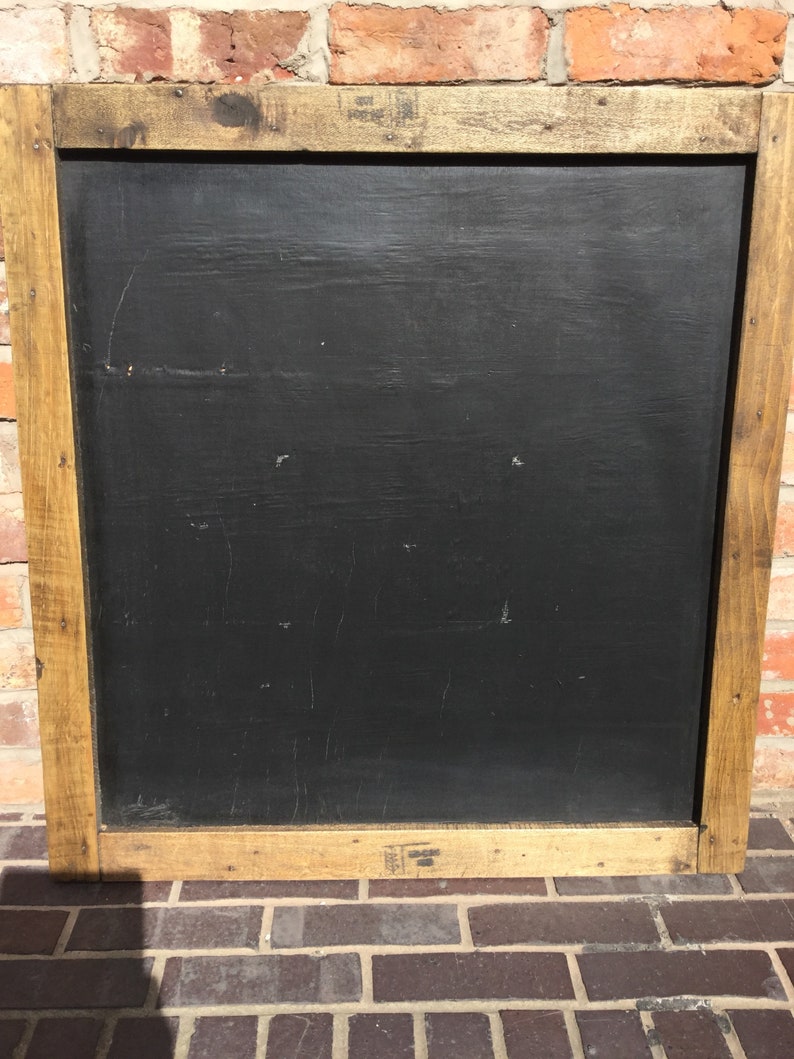 Rectangle Rustic Vintage Chalkboard 40cm X 80cm - Etsy UK