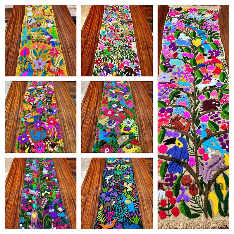 Mexican Table Runner - Etsy