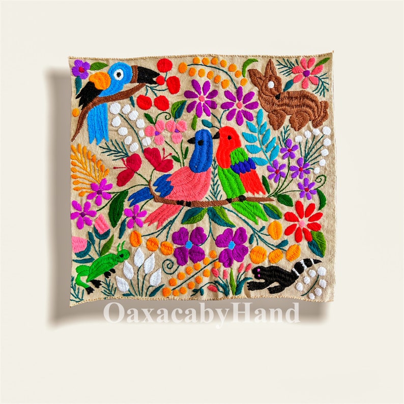 Chiapas Hand Embroidered Pillow Cover Mexican Pillow Case - Etsy