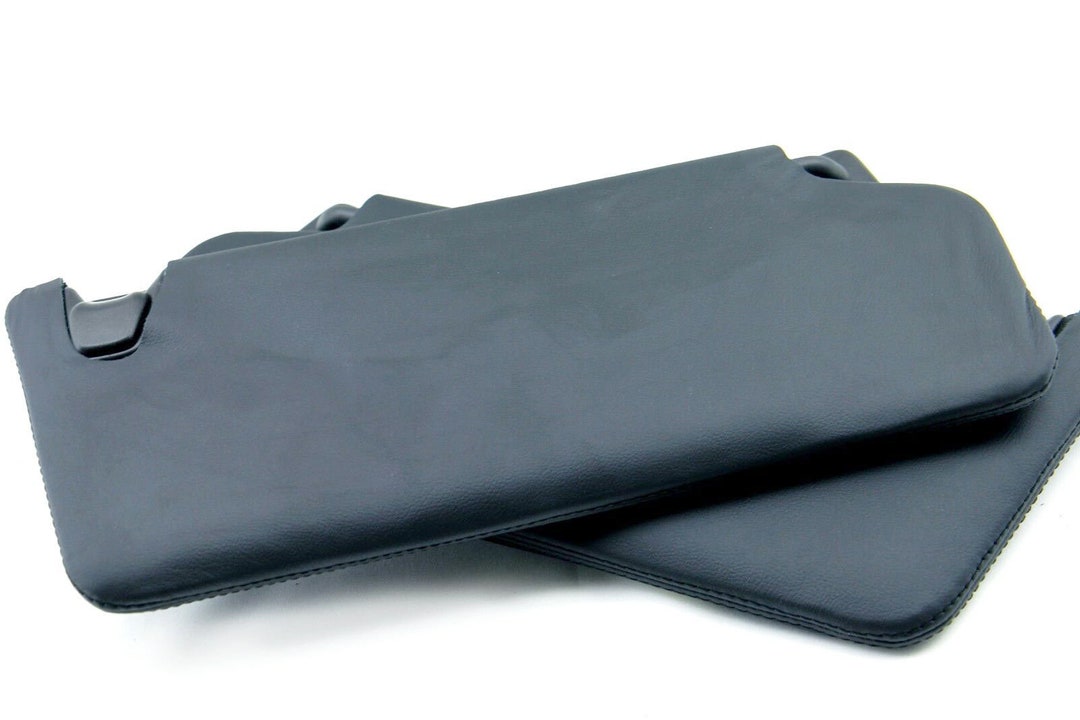 Fits 09-14 Ford F-150 Raptor REAL LEATHER Sun Visor Covers (skin Only ...