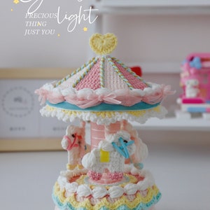 Crochet Carousel Music Box Ornament Birthday Gift Gift for Her - Etsy