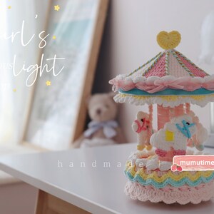 Crochet Carousel Music Box Ornament Birthday Gift Gift for Her - Etsy