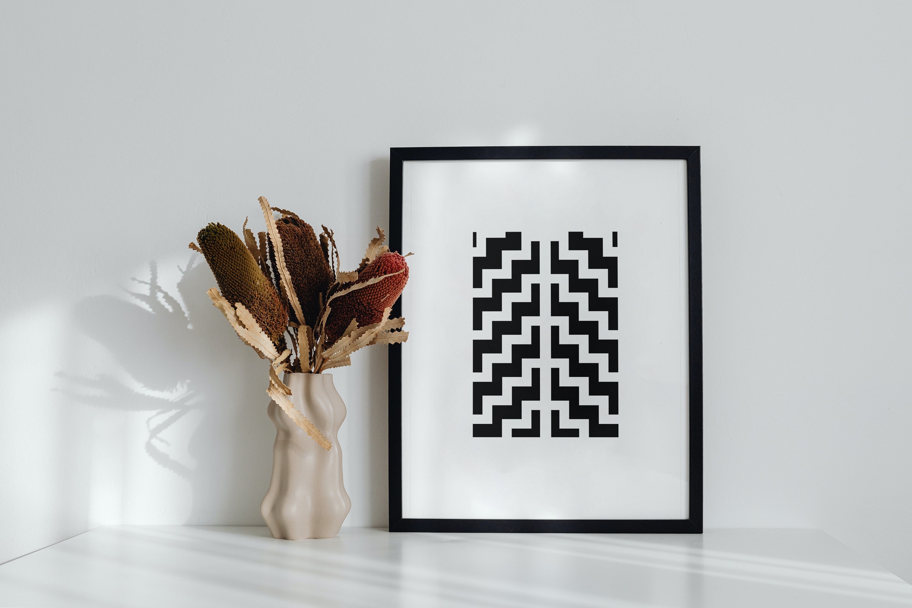 Poutama Tukutuku Digital Print Māori Wall Art New Zealand Art Printable ...