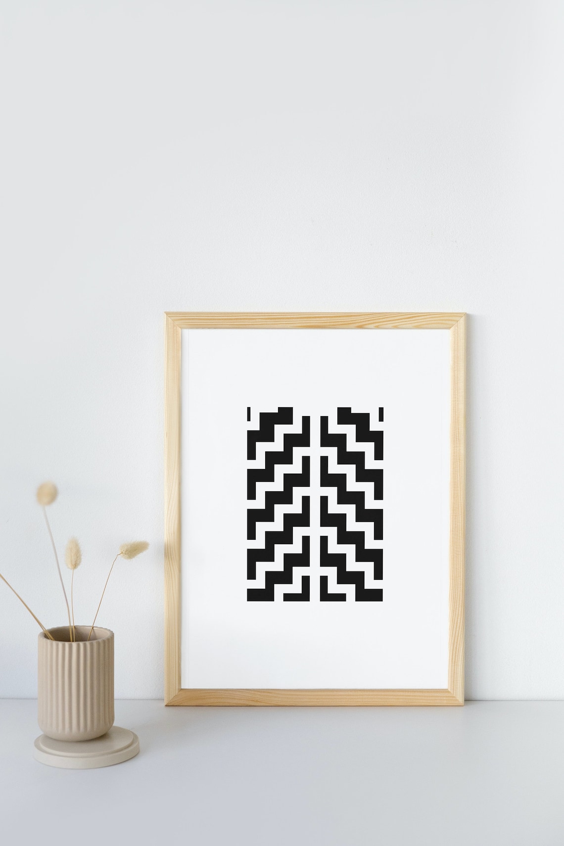 Poutama Tukutuku Digital Print Māori Wall Art New - Etsy New Zealand