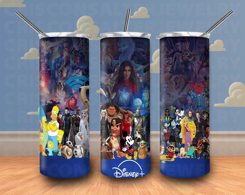 Ddisney Characters Mickey Mouse 20oz Skinny Tumbler - Etsy