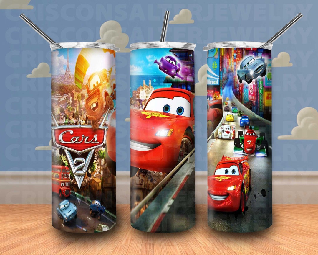 Ddisney Characters Ddisney Car 20oz Skinny Tumbler Sublimation Cartoon ...