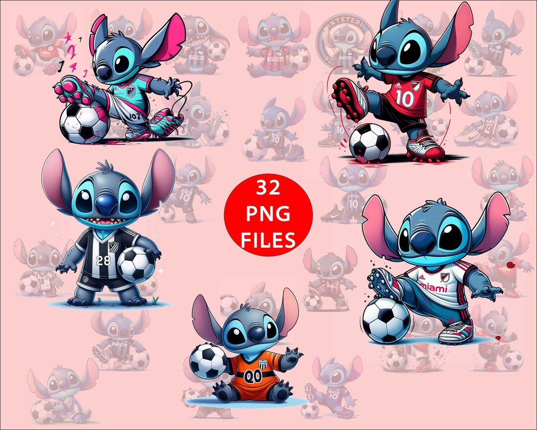 Bundle 32 Files Ddisney Stitch PNG for Shirt Sublimation Bundle Ddisney ...