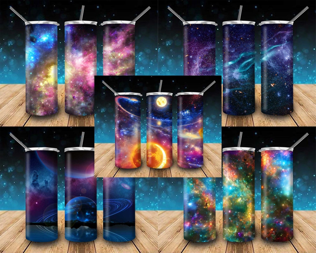 Bundle Space Tumbler Design for 20oz Skinny Tumbler Sublimation ...