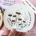 Toadstool Circle Sticker | Sticky Fabri-solvy | Embroidery Patches ...
