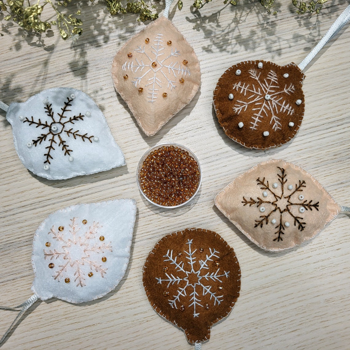Snowflakes Embroidery Stickers | Sticky Fabri-solvy | Embroidery ...