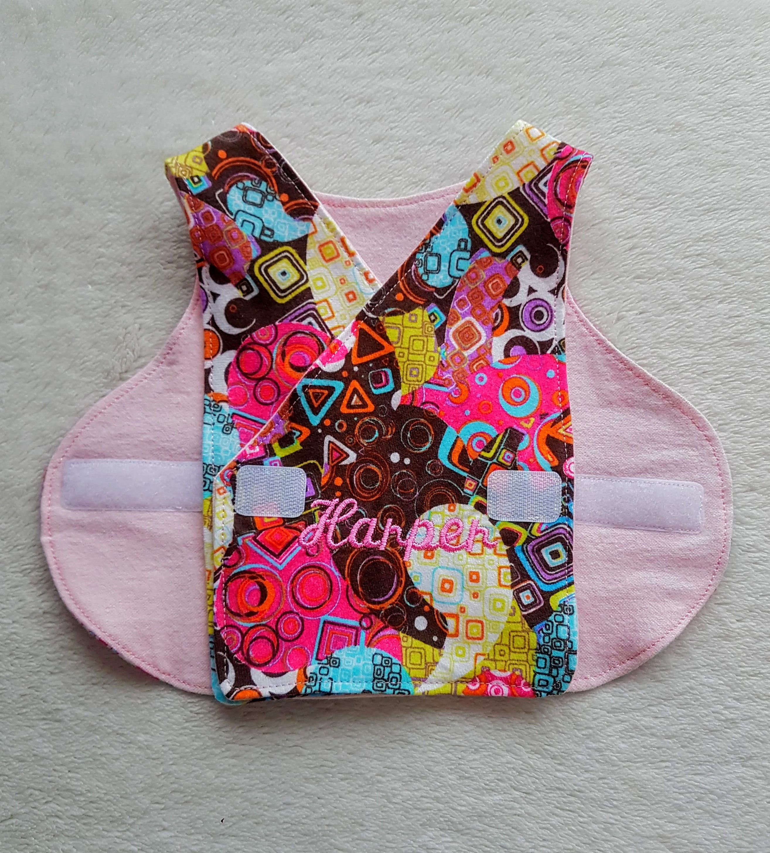 Multicoloured NICU Incubator Vest Micro Preemie Baby Girl Clothes ...