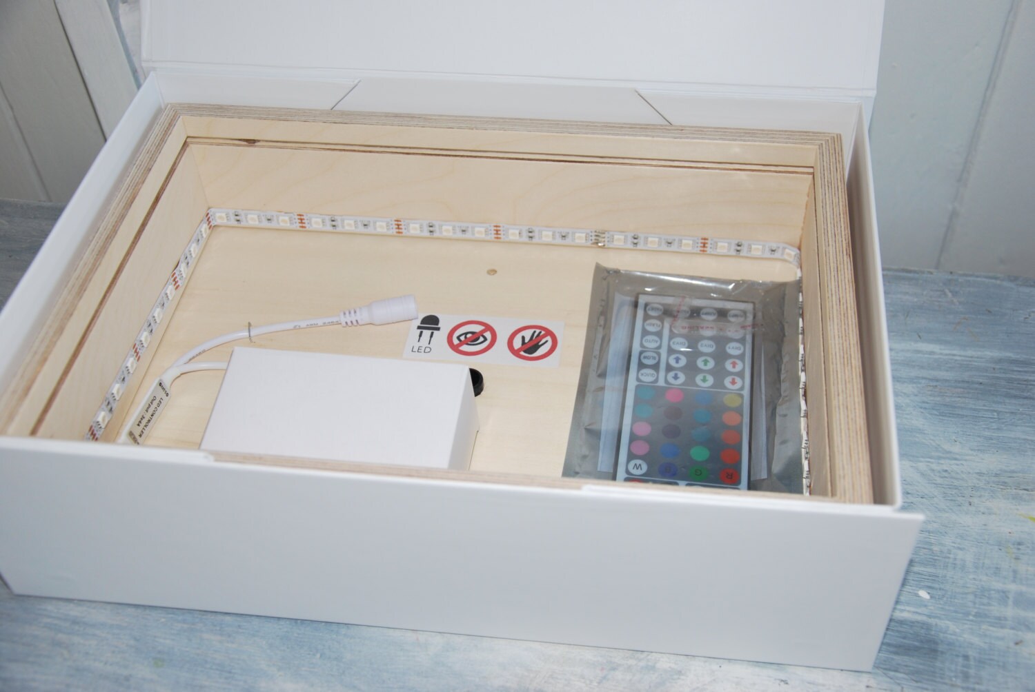 KIDS Light Box With Interchangeable Plexiglas Slide to Customize With ...